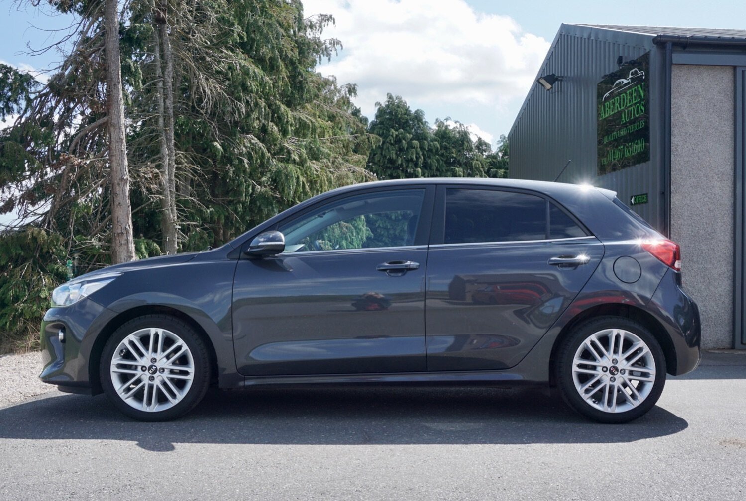 SOLD - Used KIA RIO 2017 Grey in Inverurie, Aberdeenshire | Aberdeen ...