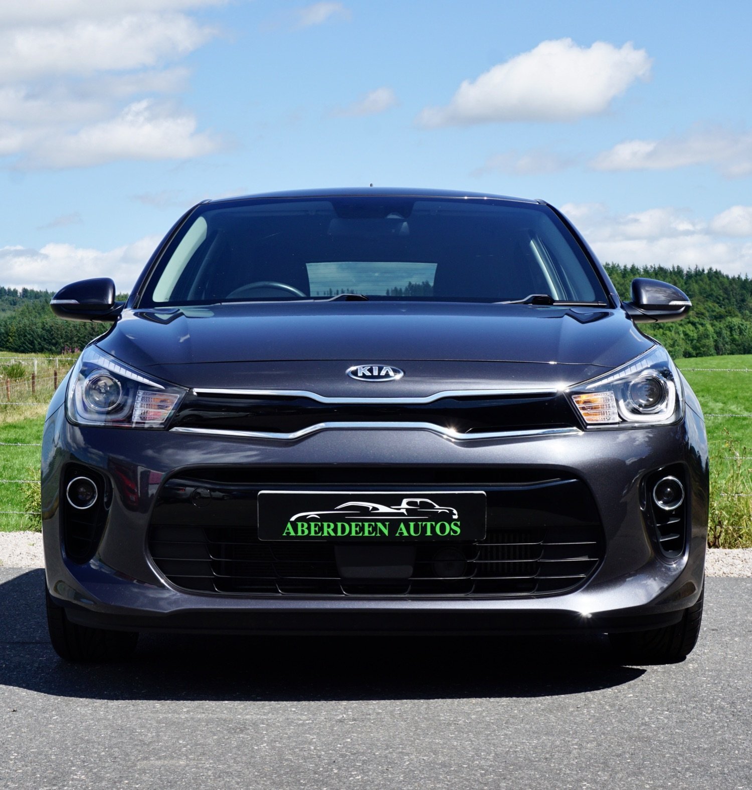 SOLD - Used KIA RIO 2017 Grey in Inverurie, Aberdeenshire | Aberdeen ...